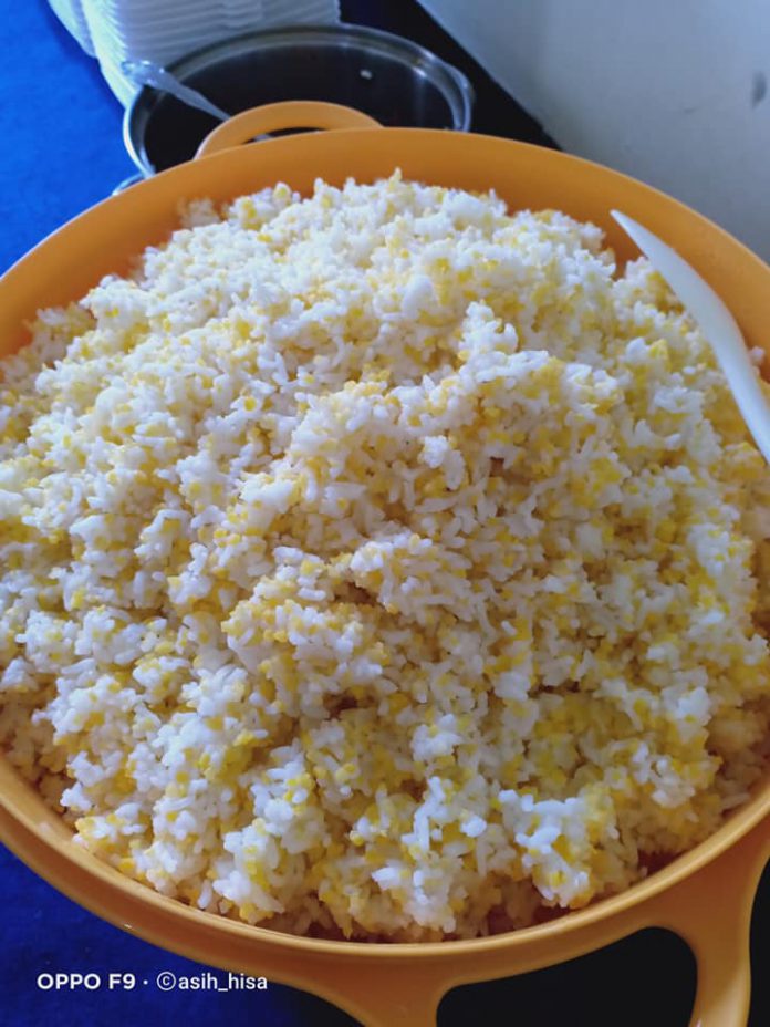 khas malang sego jagung atau sego empok by Asih Hisa